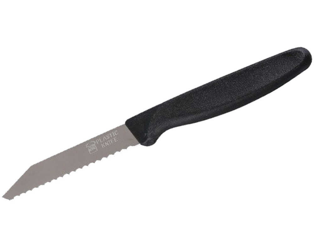 plastic handle knife
