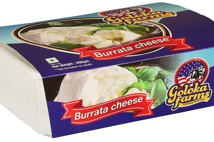 Burrata Cheese (600 gms) – Simply Different