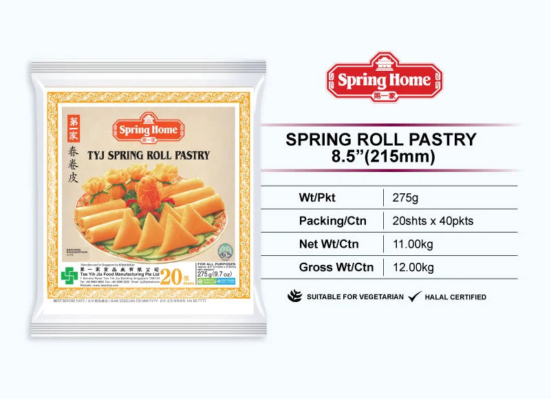 Spring Roll Pastry Sheet (550 gms) – Simply Different